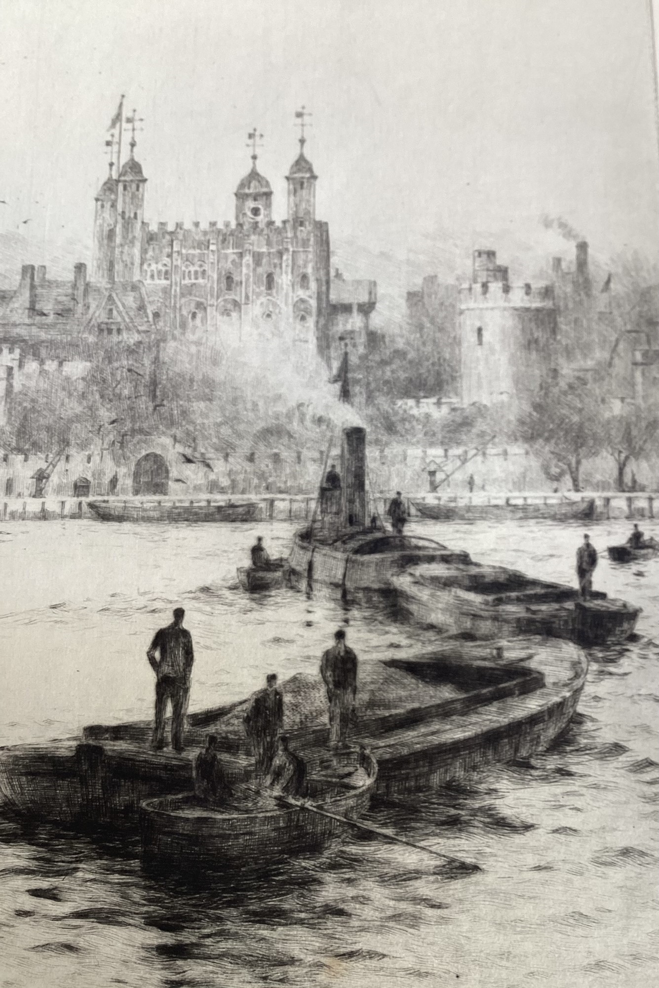 Rowland Langmaid | Tower of London from the Thames | MutualArt