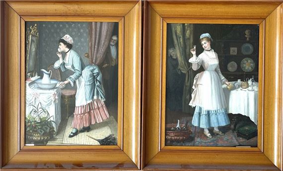 Louis Galliac | The morning milk | MutualArt