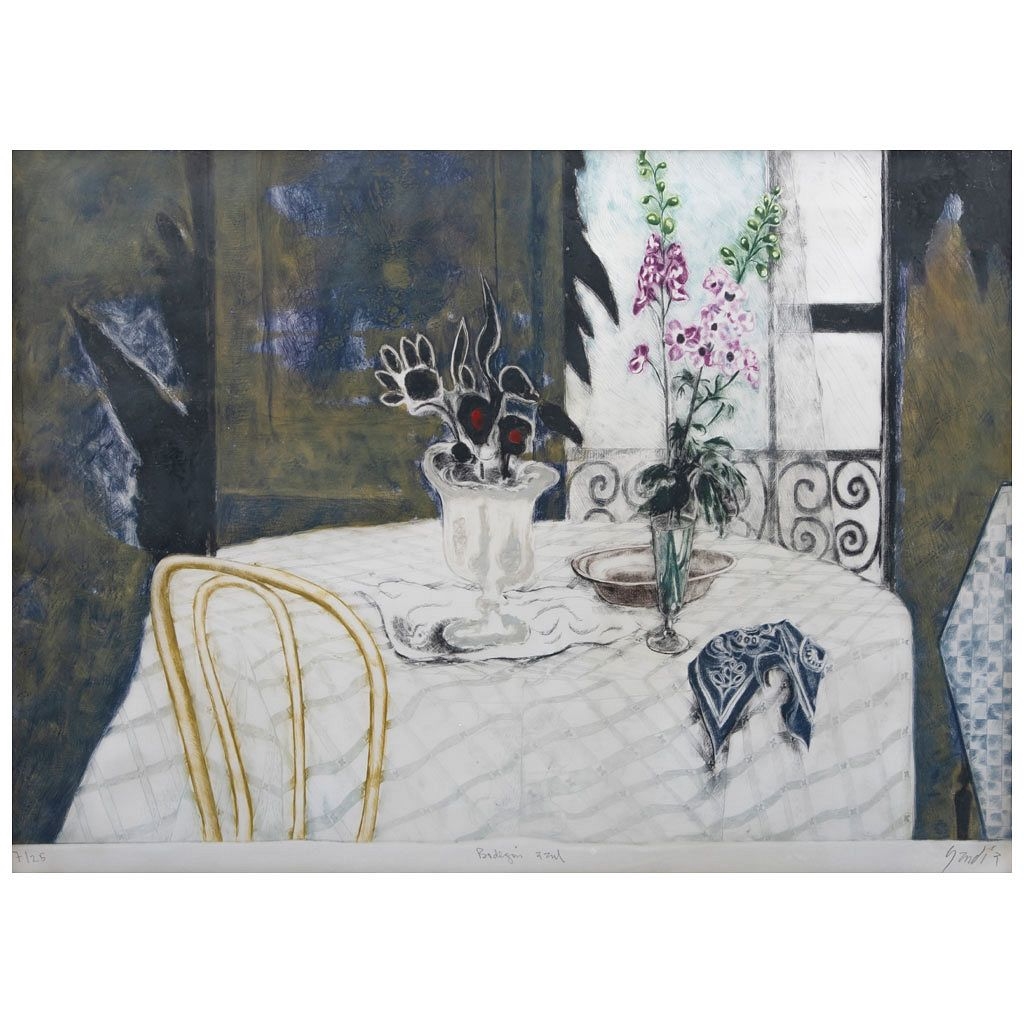 Vicente Gandía | Bodegón azul | MutualArt