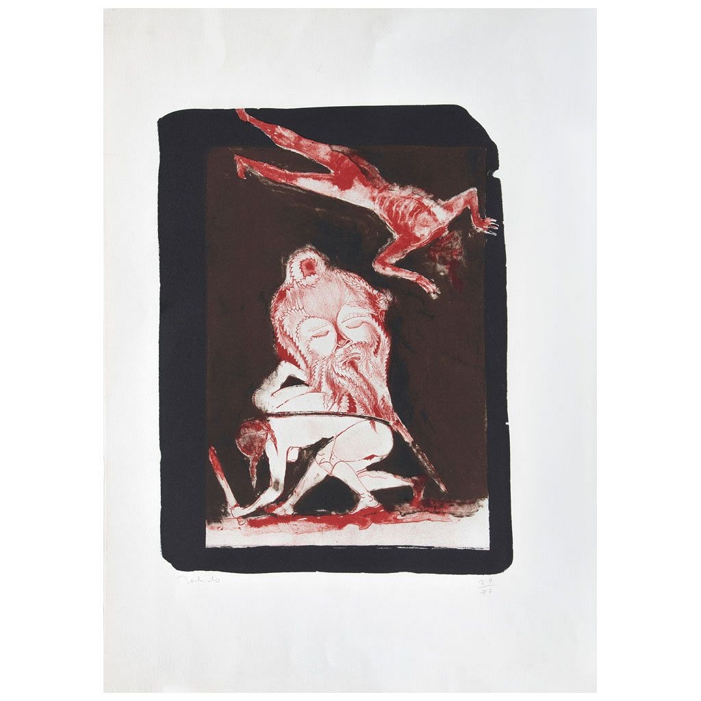 Francisco Toledo | EIGHT PORTRAITS OF ELISA (Circa 1968) | MutualArt