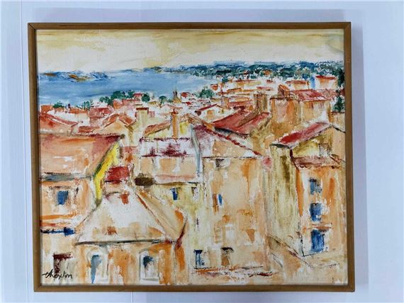 Ronald Thexton | Ronald Thexton British 1916 - 2002: Acrylic on canvas ...
