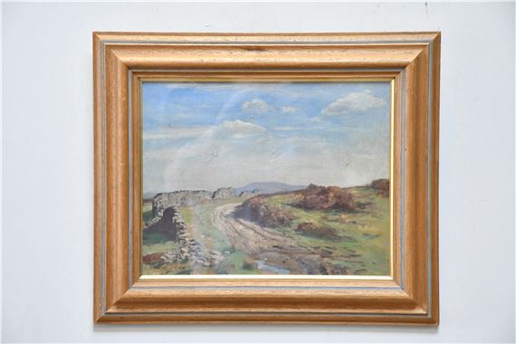 William Hartley Waddington | rural track (1915) | MutualArt