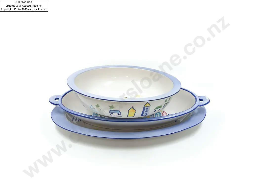 Christopher Vine | Three Pieces of Christopher Vine Design Serving Ware ...