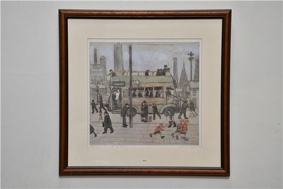 Harold Riley | Pendleton Bus (1984) | MutualArt