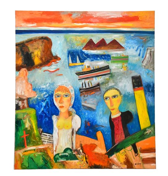 John Bellany | Eyemouth Roadstead (2002) | MutualArt
