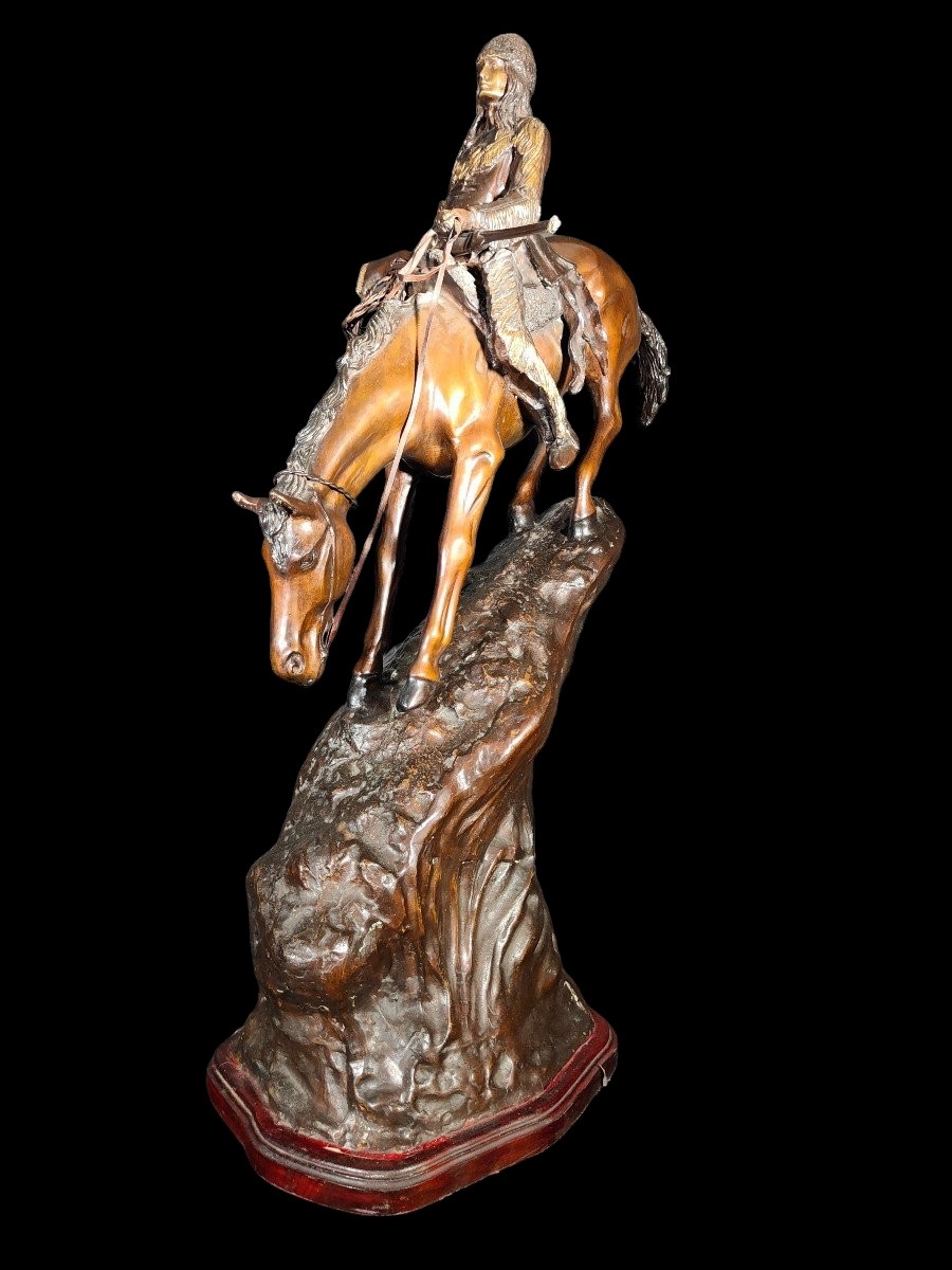 Frederic Remington | Gran escultura de Frederic Remington | MutualArt