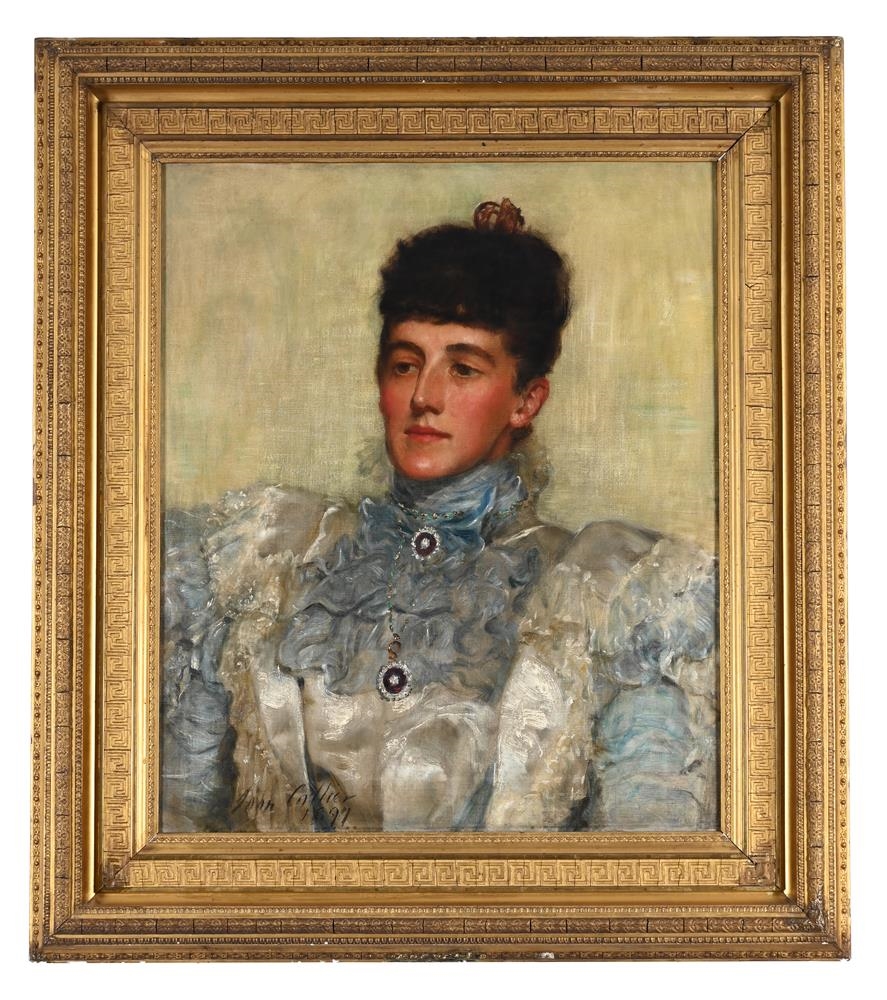 John Collier | PORTRAIT OF THE ARTIST'S SISTER (1897) | MutualArt