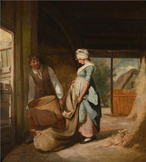 Henry Walton | THE BARN GIRL | MutualArt