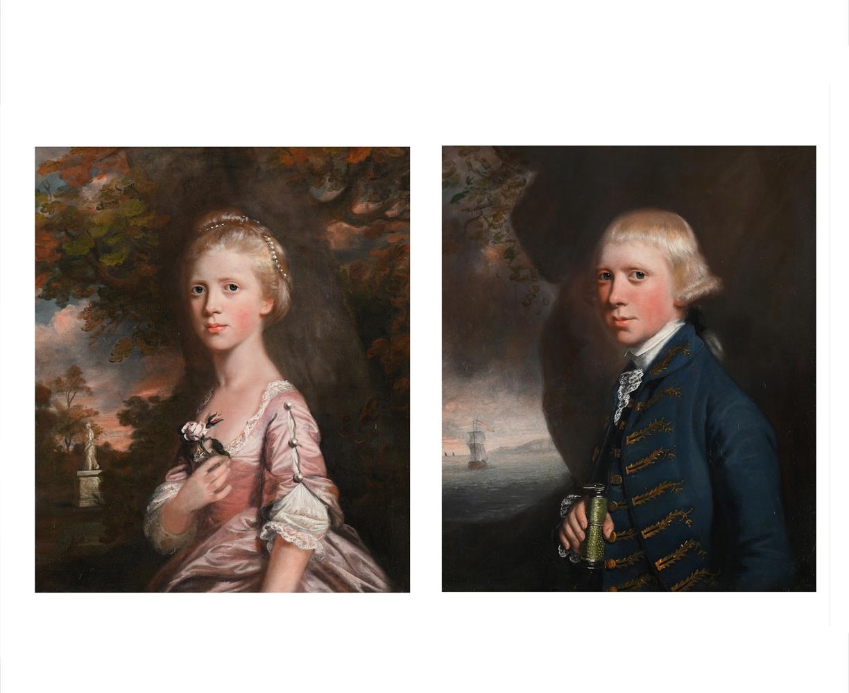 Thomas Beach | PORTRAIT OF EDWARD HELYAR; PORTRAIT OF BRIDGET (2 ...