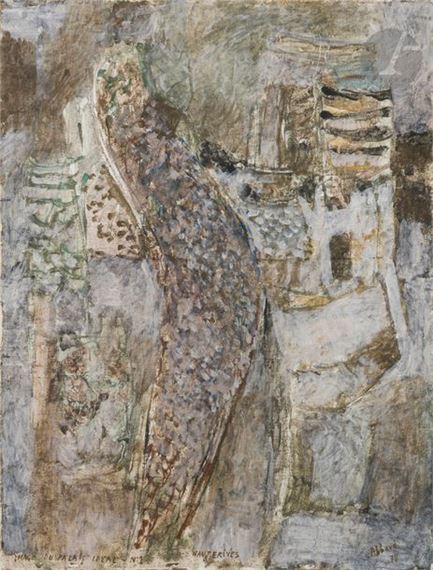 Shafic Abboud | Image du palais idéal n°1 Hauterives (1978) | MutualArt