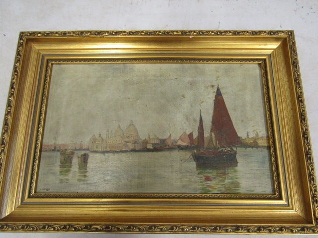 John Boer | John Boer oil on canvas of a windmill secene | MutualArt