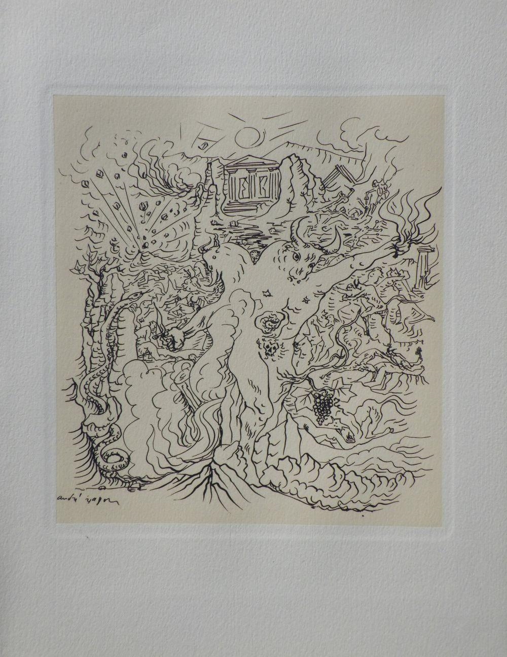 André Masson | André MASSON - Tragic Greece, 1951 (1951) | MutualArt