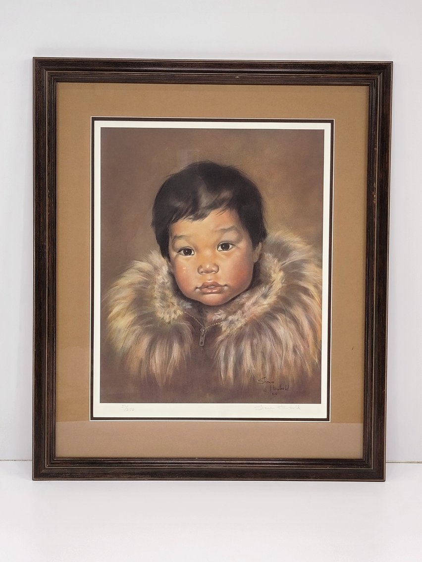 Shawn Hawbold | Alaska Native Child Portrait | MutualArt
