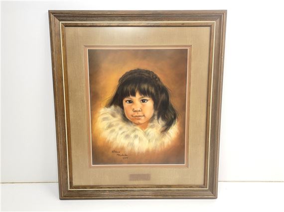 Shawn Hawbold | Alaska Native Child Portrait | MutualArt
