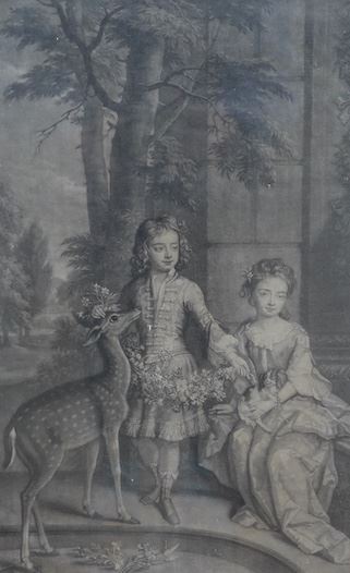 Godfrey Kneller | The Lord Buckhurst & Lady Mary Sackville his sister ...