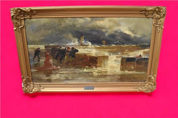 Edwin Ellis | 'Wintry Weather | MutualArt