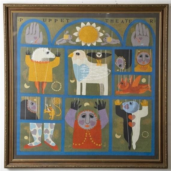 Carol Jablonsky | Carol Jablonsky (1939-1992) Puppet theater | MutualArt