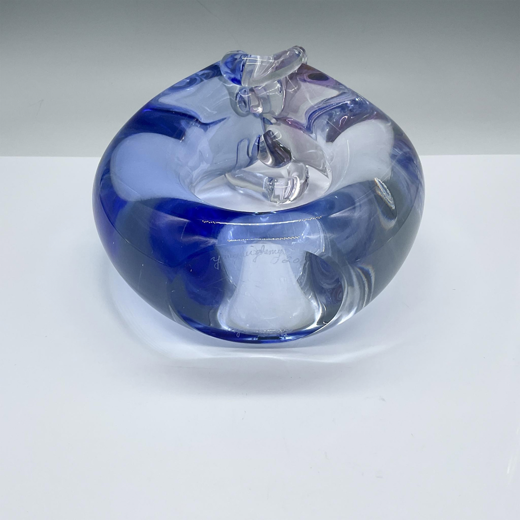 Steve Fenstermacher | Sleek, modern art glass sculpture of a man and ...