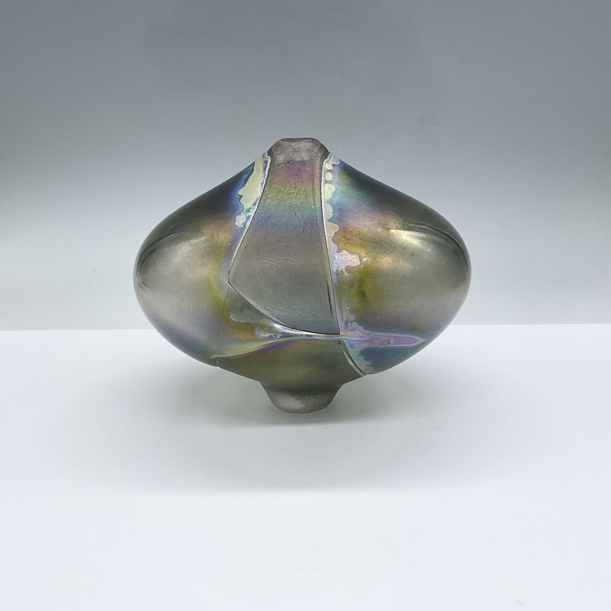 Robert Coleman | Coleman Art Glass Vase (1987) | MutualArt
