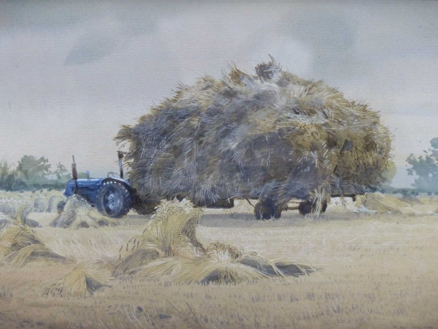 Peter Newcombe | A wagon load of sheaves (1992) | MutualArt