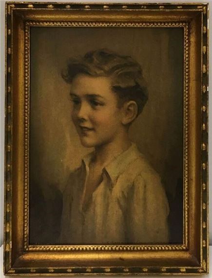 Charles Bosseron Chambers | C. Bosseron Chambers Print, Portrait Of Boy ...