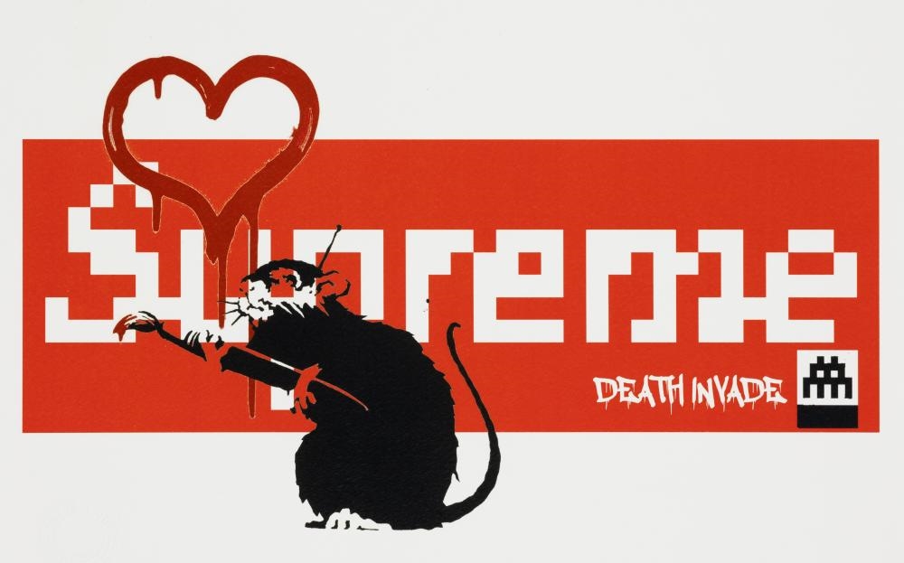 Death NYC | Banksy X Invader 2020 (2020) | MutualArt