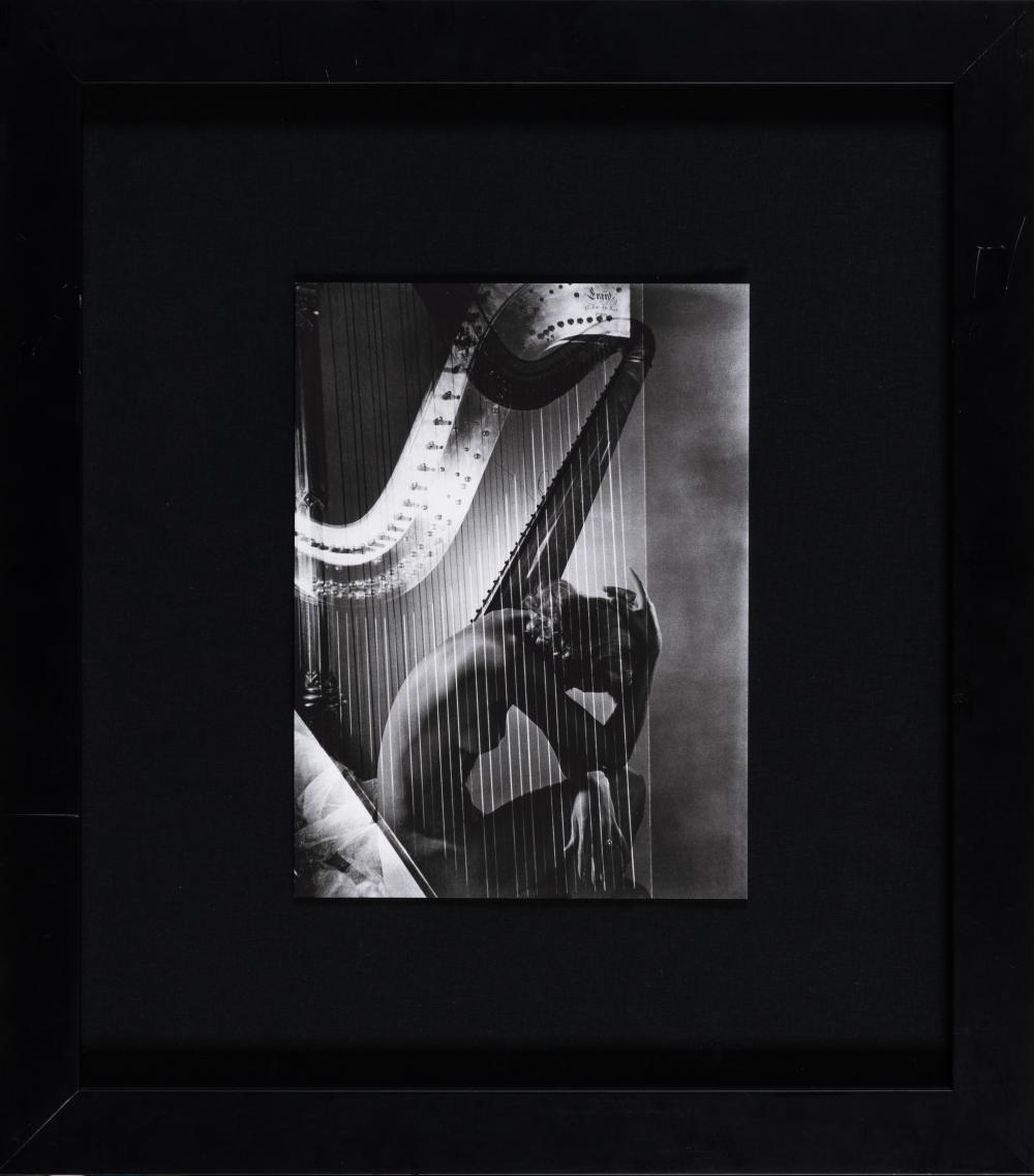 Horst P. Horst | Lisa with Harp 1939 (1939) | MutualArt