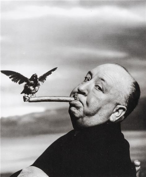 Philippe Halsman | Alfred Hitchcock, The Birds 1962 (1962) | MutualArt