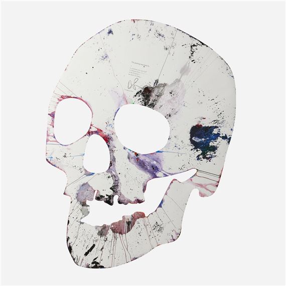 Damien Hirst | Skull Spin Painting (2009) | MutualArt