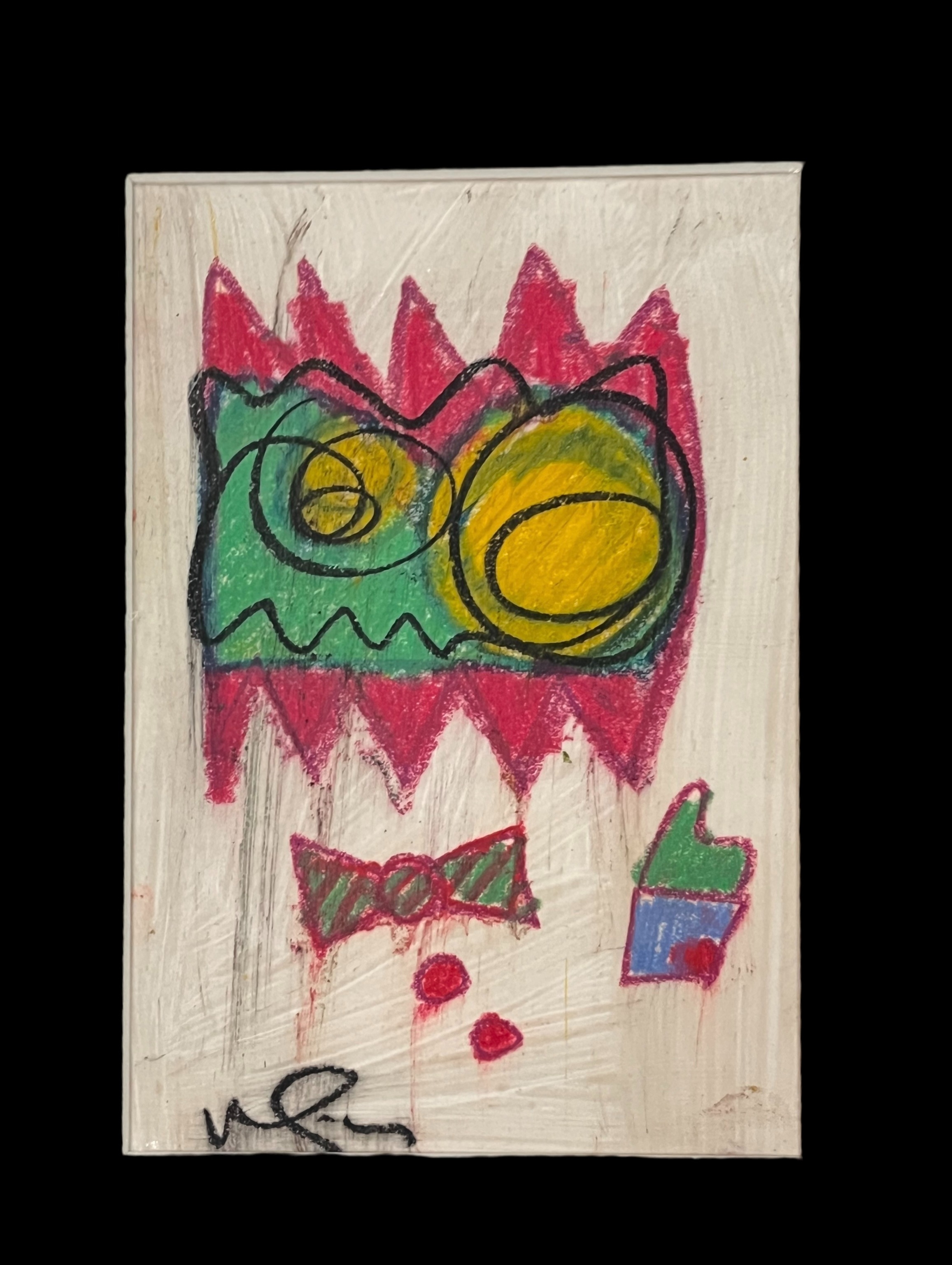 Wayne Cunningham | Three WAYNE CUNNINGHAM Abstract Mixed Media On Paper ...