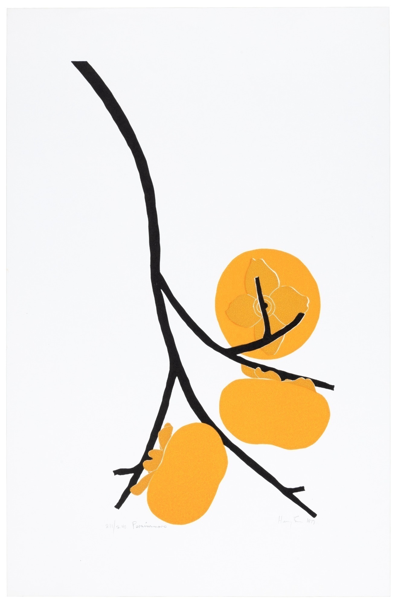 Henry Evans | Persimmons (1977) | MutualArt