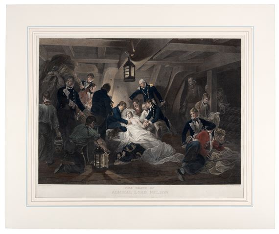 Arthur William Devis | The Death of Admiral Lord Nelson (1812) | MutualArt