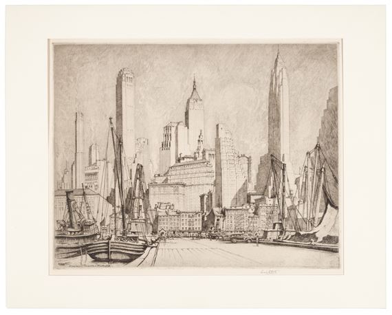 Ernest David Roth | Financial Towers – Manhattan | MutualArt