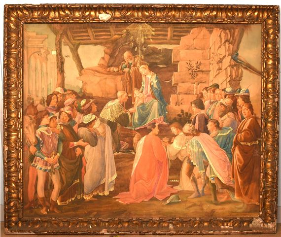 Sandro Botticelli | The Adoration of the Magi 1475 (1475) | MutualArt