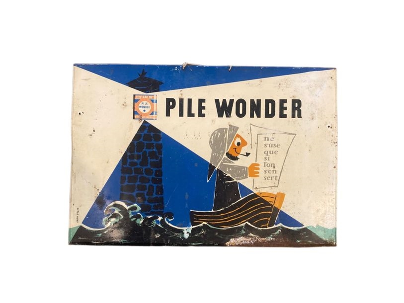 Jean Colin | plate with an advertisement for Wonder batteries designed ...