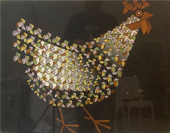 Hervé Morvan | La poule (The hen) | MutualArt