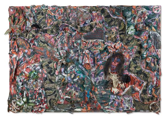 Thornton Dial | Crawling and Rolling (1997) | MutualArt