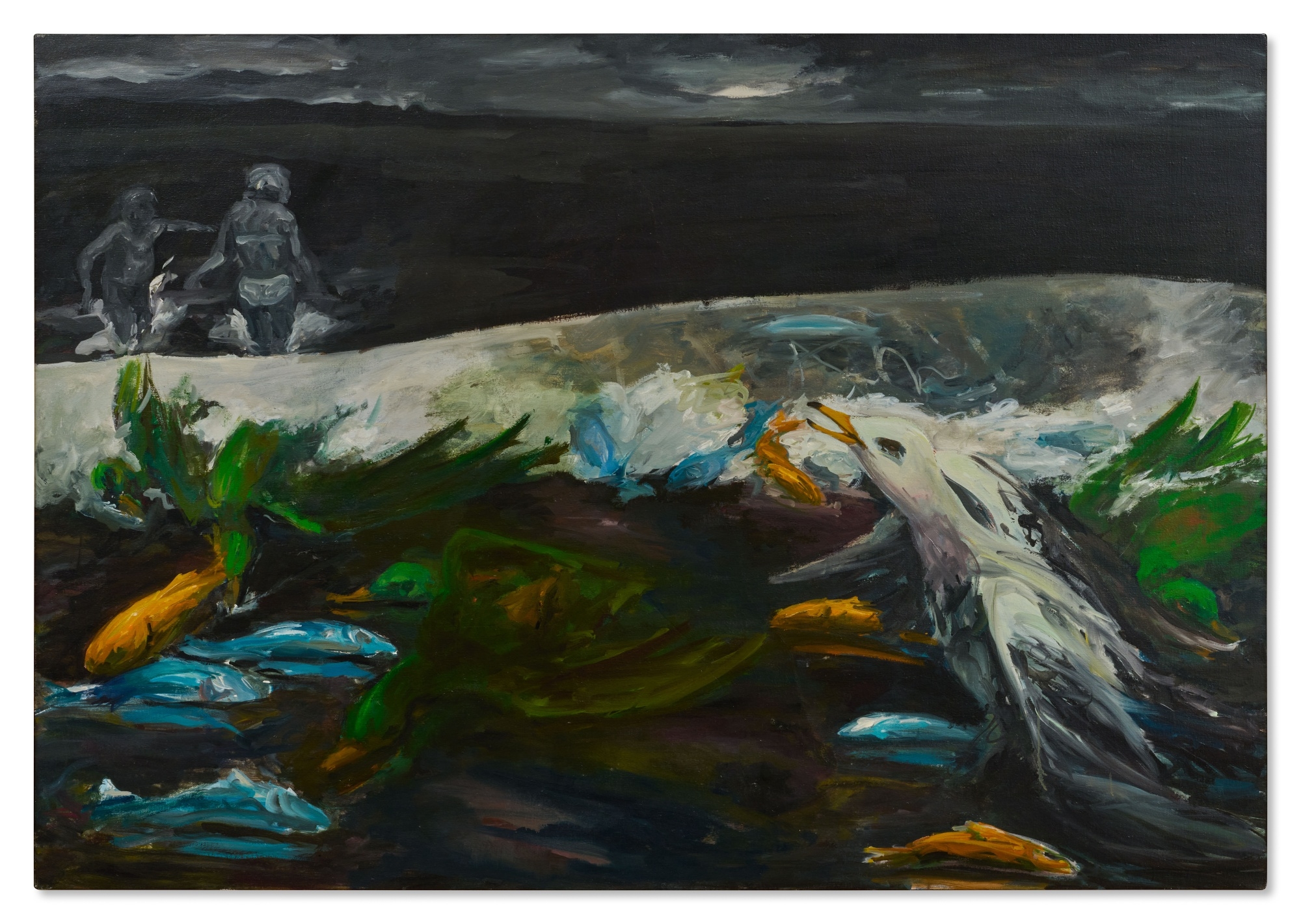 Eric Fischl | Duck (Ode to Julian Schnabel) | MutualArt