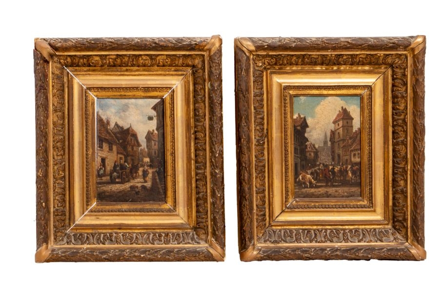 Gabriel Gervais Chardin | Paysages animés | MutualArt