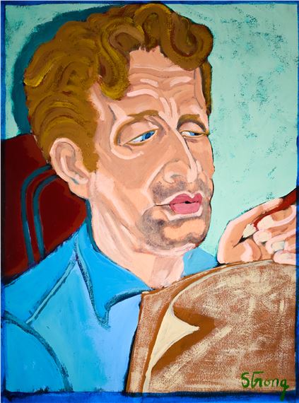 Rachael Strong | Description : Portrait of Graham Knuttle | MutualArt