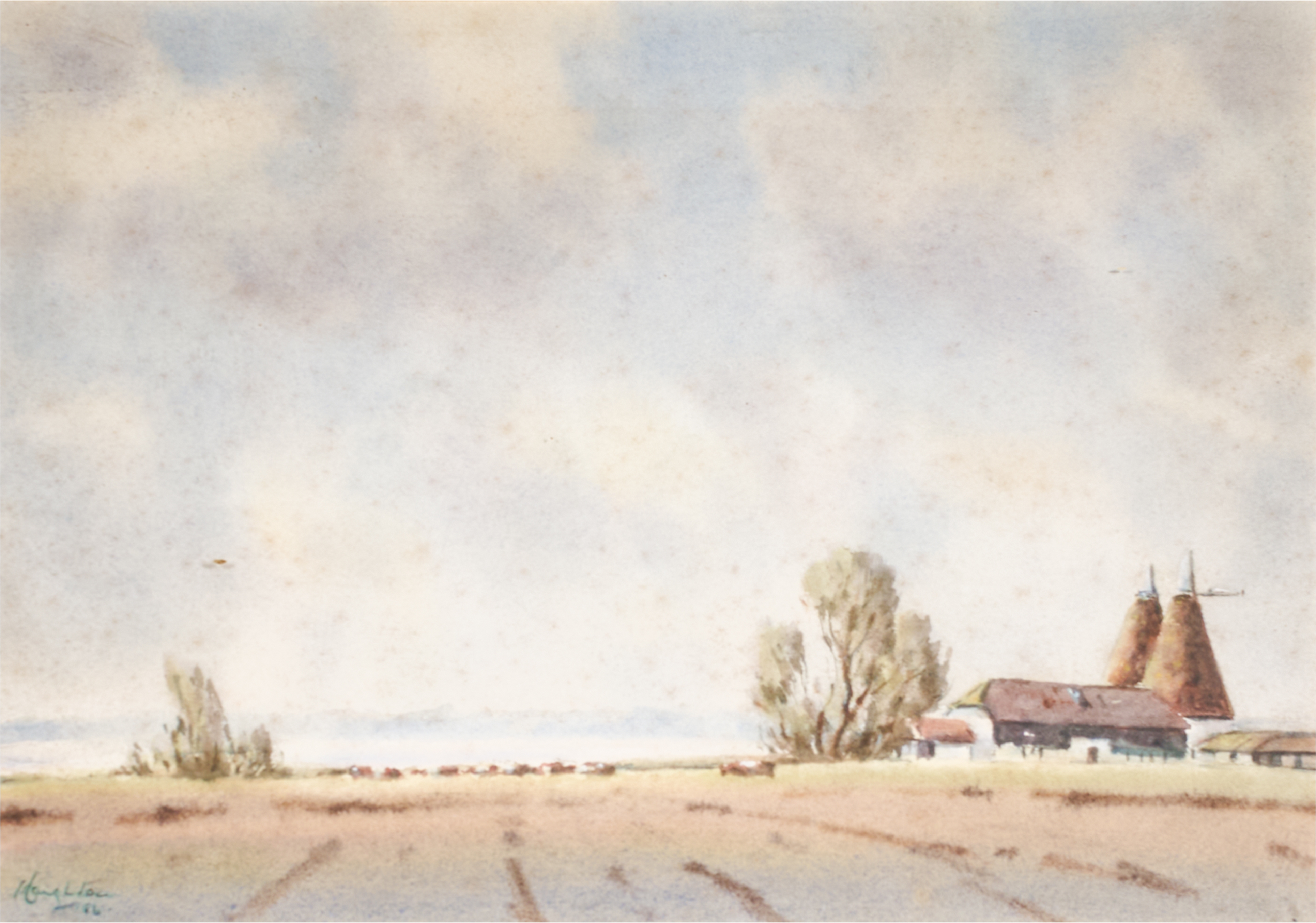 Wilfred J. Haughton | Description : Farmland | MutualArt