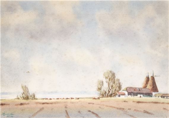 Wilfred J. Haughton | Description : Farmland | MutualArt