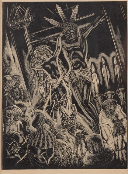 Stefan Mrozewski | Pan Jezus u Fary (1938) | MutualArt