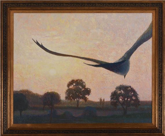 Hib Sabin | Hib Sabin Impressionist Landscape Oil on Wood Panel c. 1980 ...