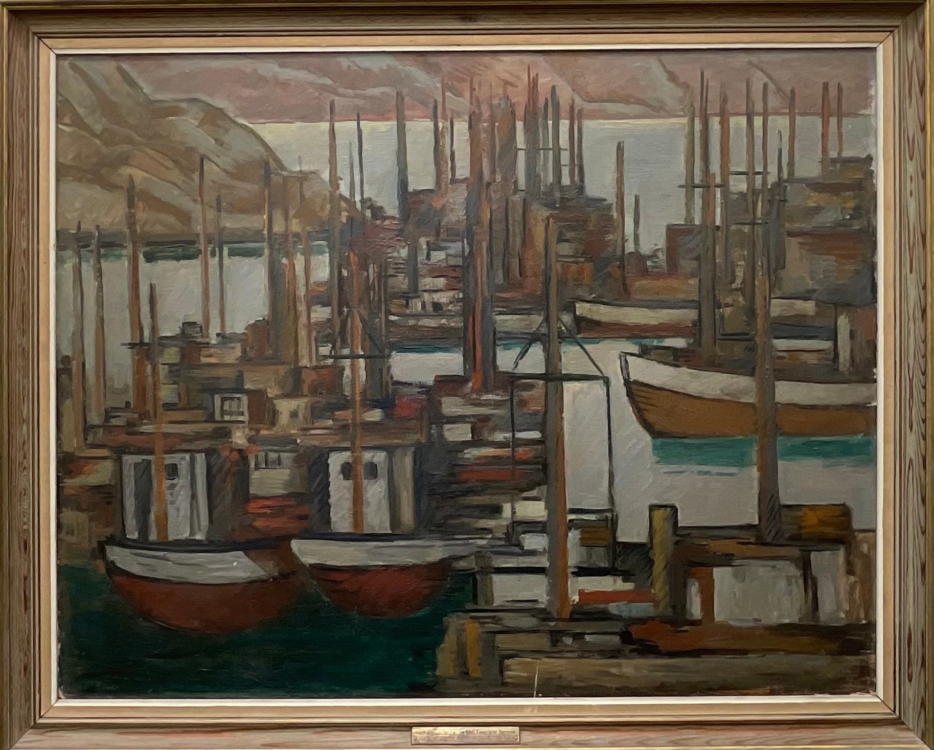Axel Revold | Boats in Harbour | MutualArt