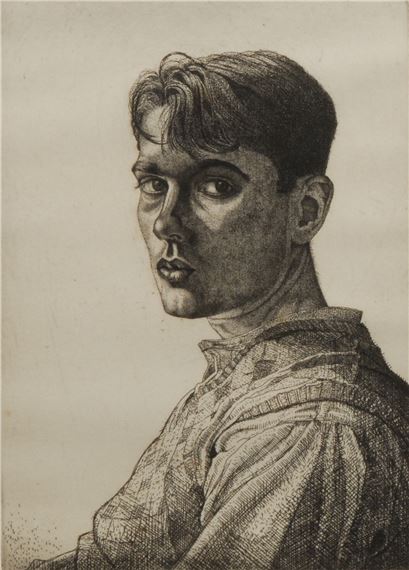 Edgar Holloway | Self Portrait No 6, 1932 (1932) | MutualArt