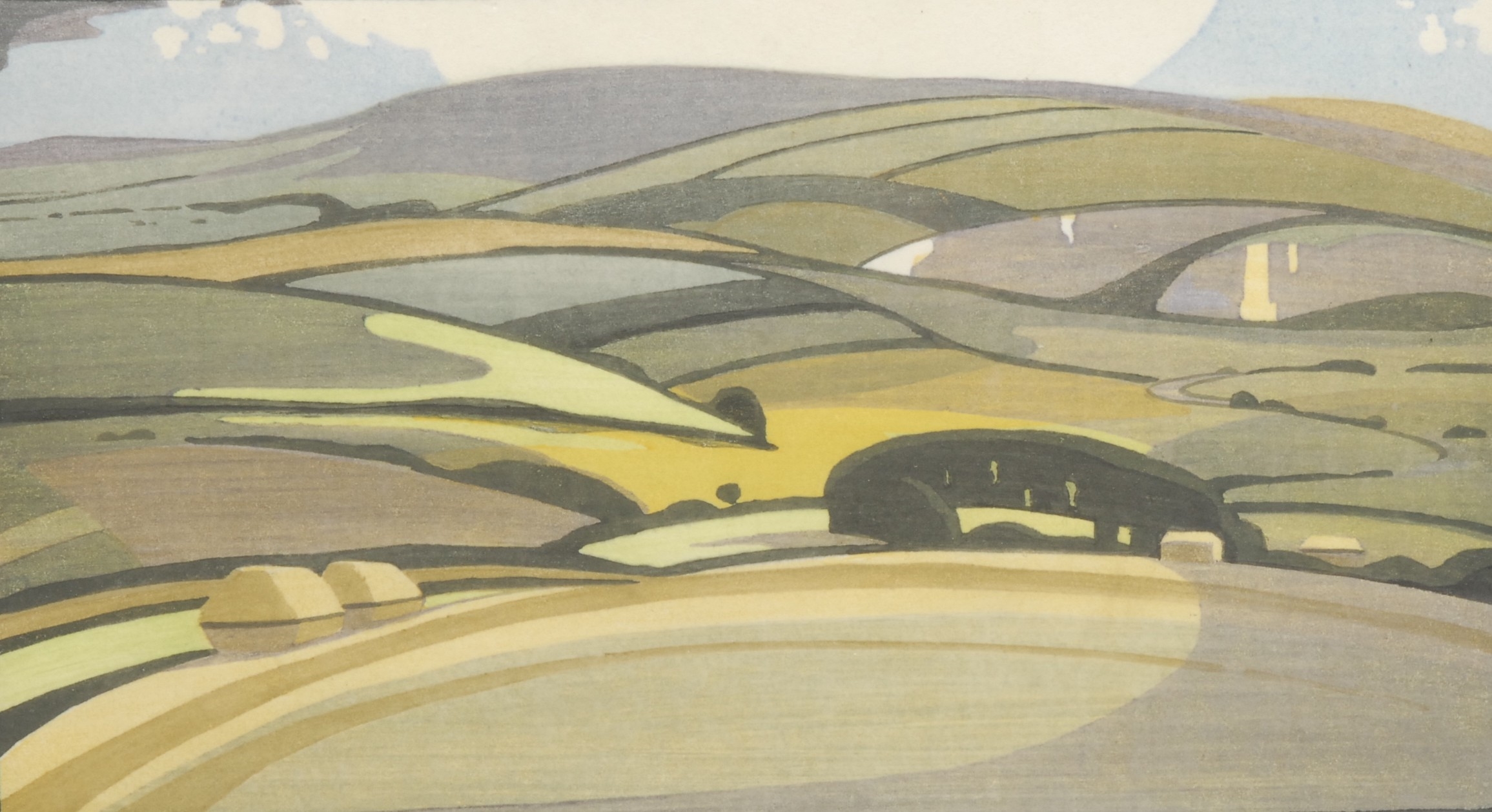 Edward Loxton Knight | The Downs | MutualArt