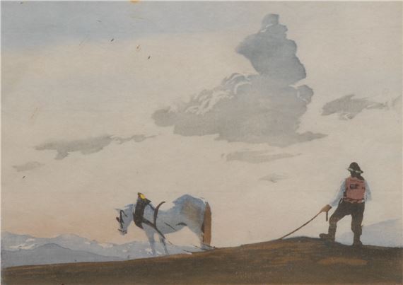 Hans Frank | Eggengespann (1921) | MutualArt