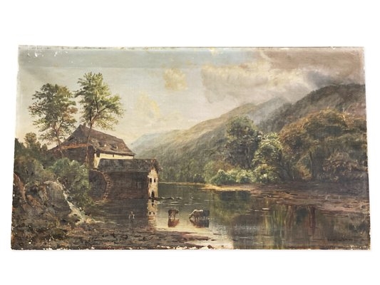 Samuel Colman | Landscape with church ruins | MutualArt