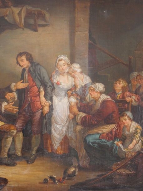 Jean-Baptiste Greuze | L'Accordée de village (19th Century) | MutualArt